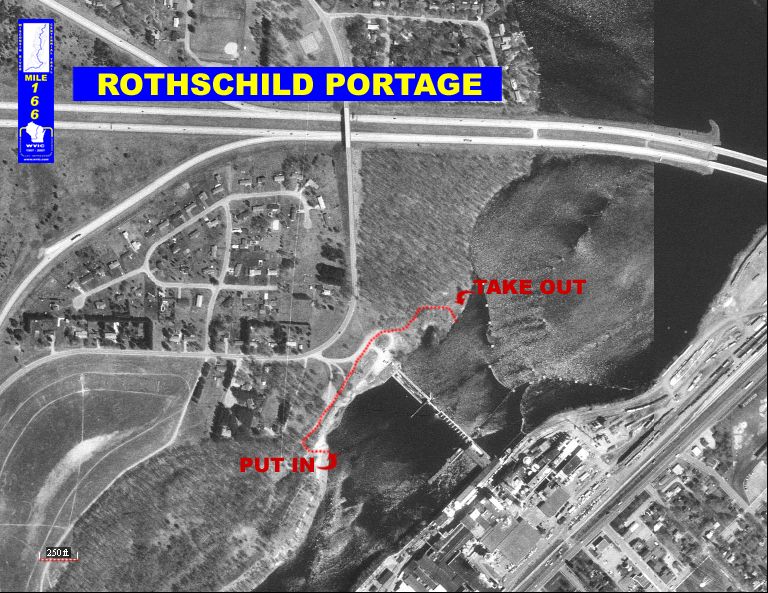 MAP #8 –Gilbert Park to Mosinee Flowage