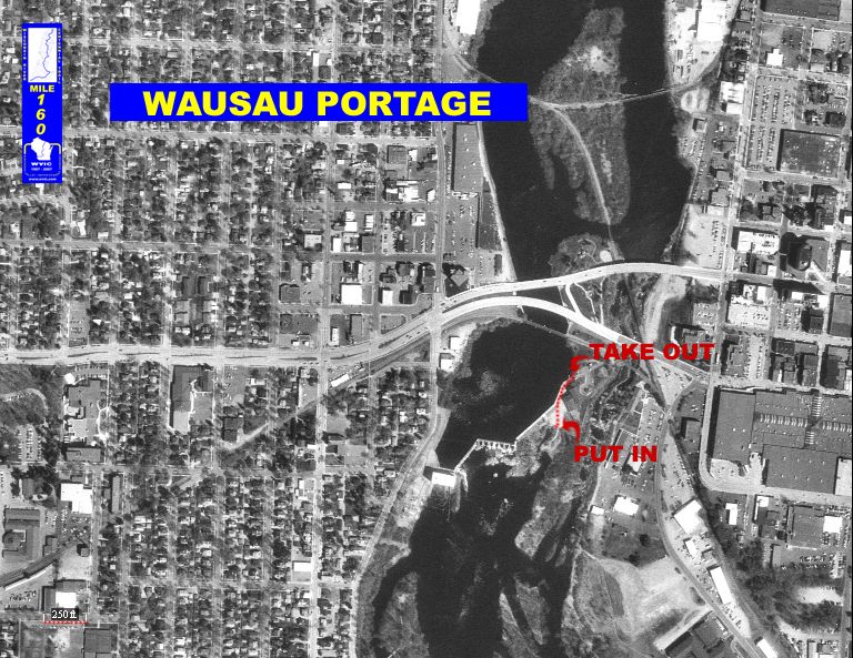 MAP #8 –Gilbert Park to Mosinee Flowage