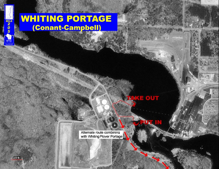 MAP #10 – DuBay Dam to Whiting Plover Portage